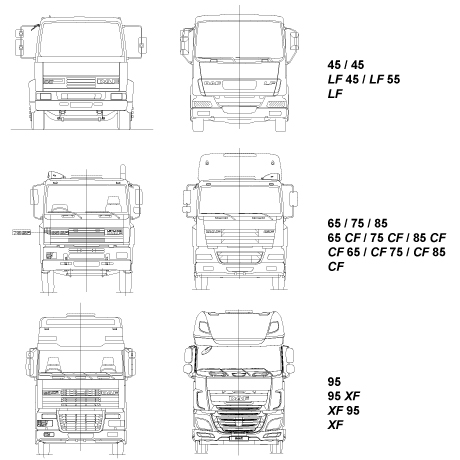Chassis drawings Archive - DAF BBI