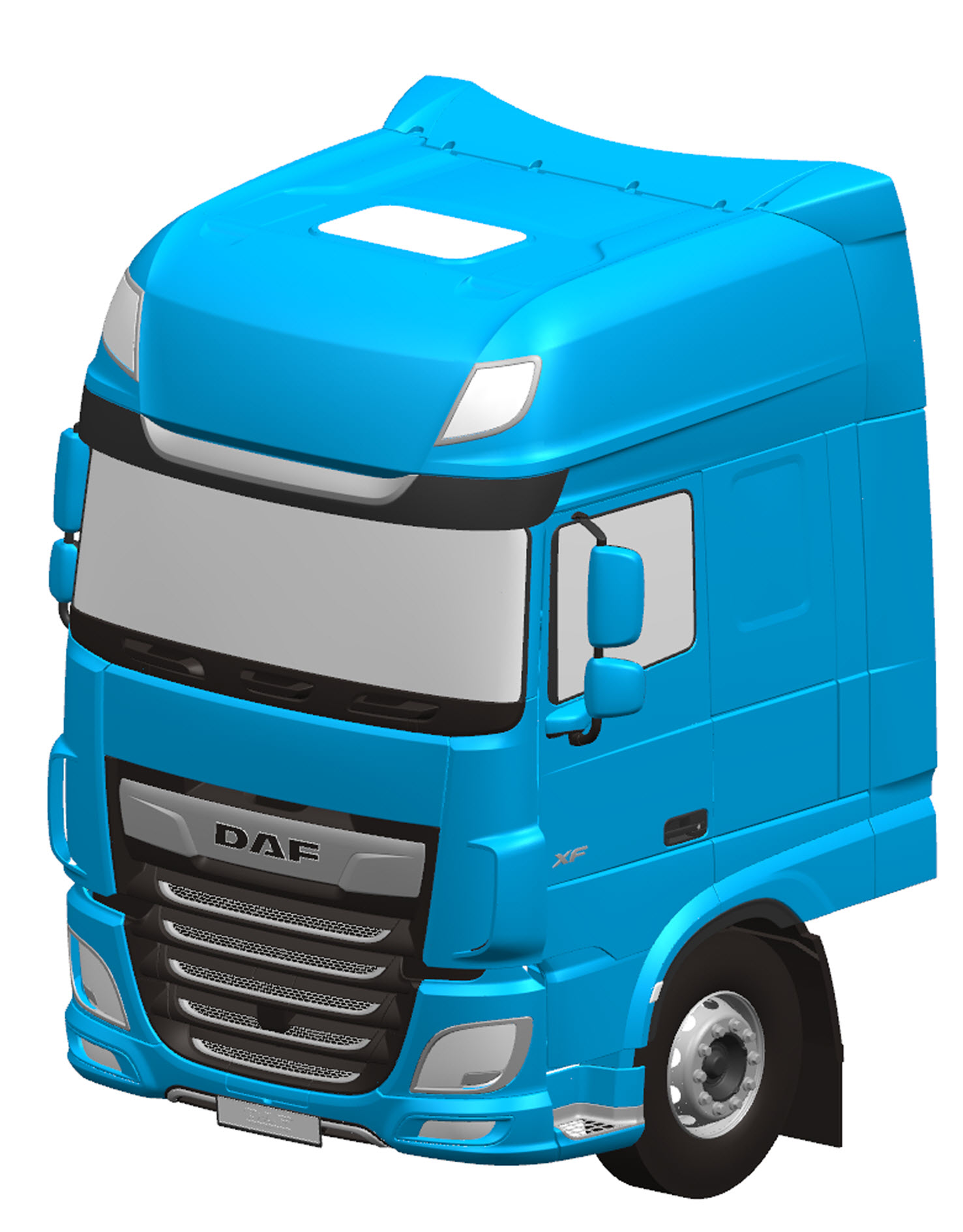 3D Models & Grids - DAF BBI